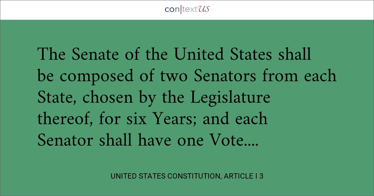 United States Constitution, Article I 3